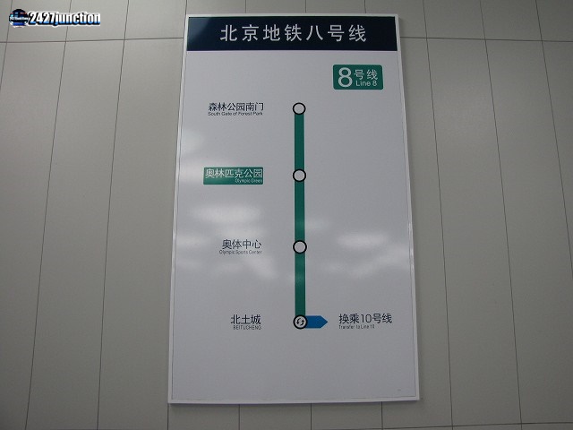 北京地下鉄8号線