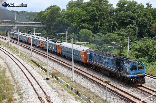 マレー鉄道(KTM)－元 JR西日本･JR九州14系客車 運行状況